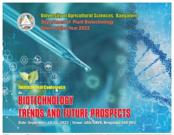 International Conference on BIOTECHNOLOGY TRENDS AND FUTURE PROSPECTS ...